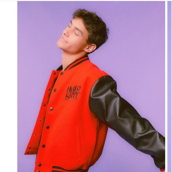 Hello Kitty | Jackets & Coats | Nwt Hello Kitty And Friends Varsity ...